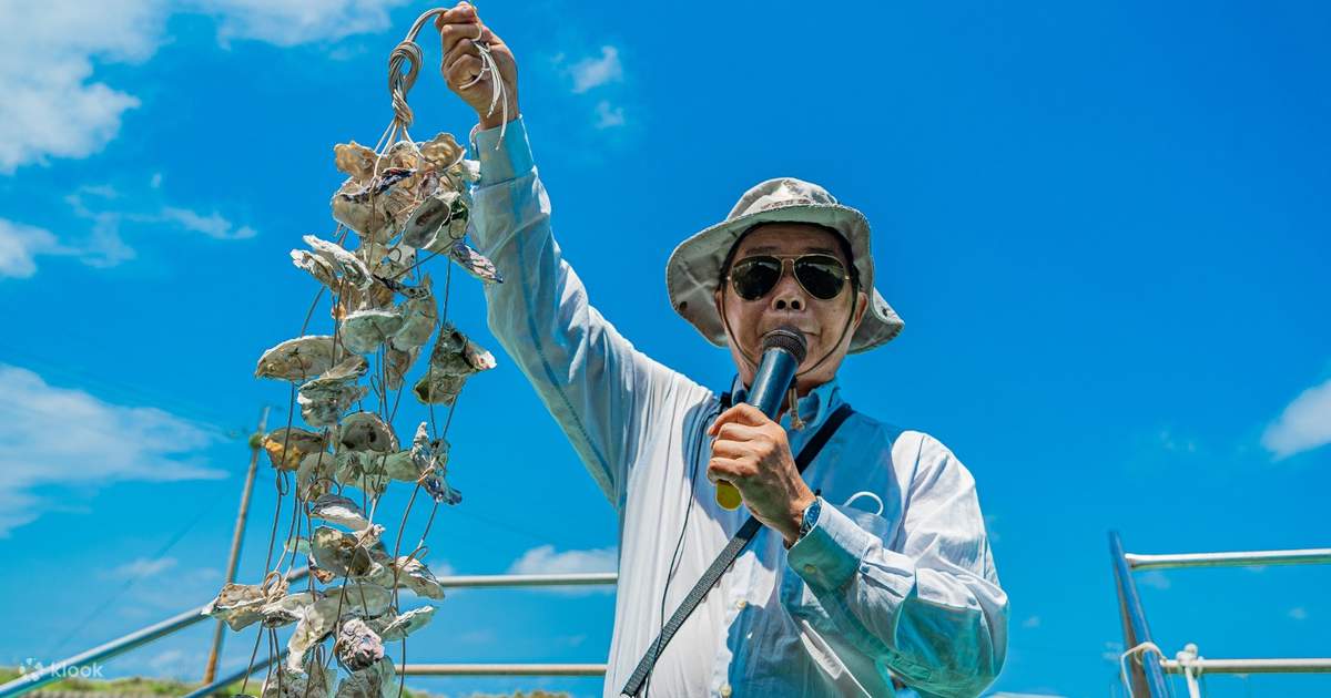 [Tainan Free Travel] Chigu Lagoon Longshan Sightseeing Bambusfloß und ...